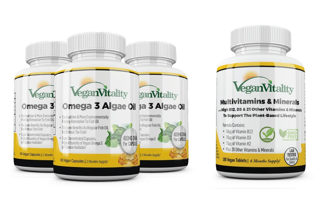 Product Bundles: Supplements & Vitamins - Vegan Vitality